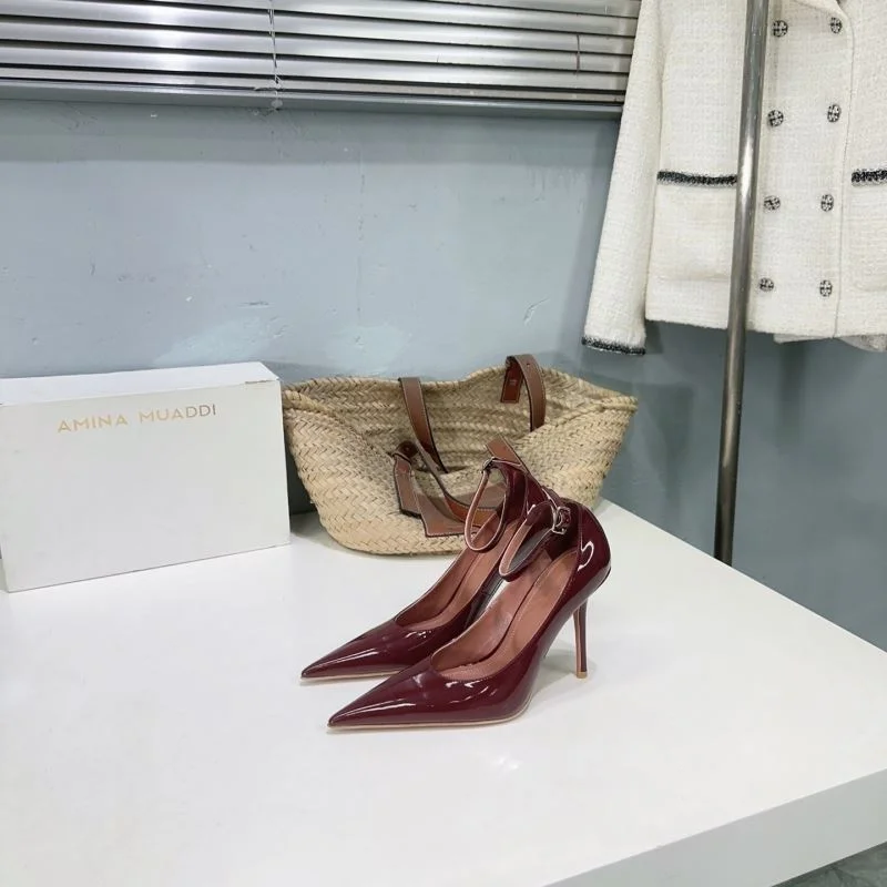 Exact replica Amina Muaddi Shoes