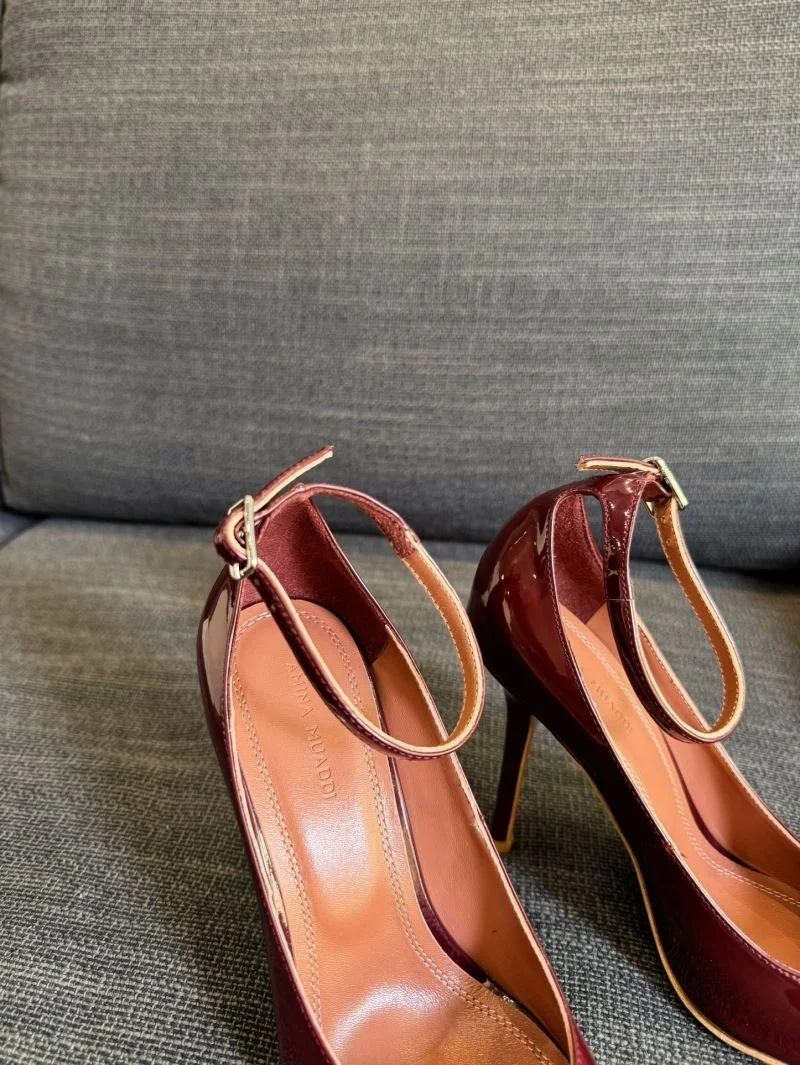 Indistinguishable Amina Muaddi Shoes