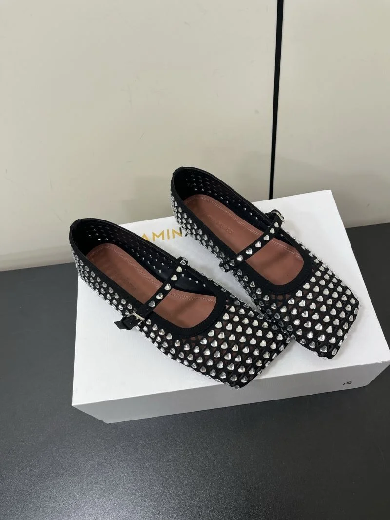 Precise copy Amina Muaddi Shoes