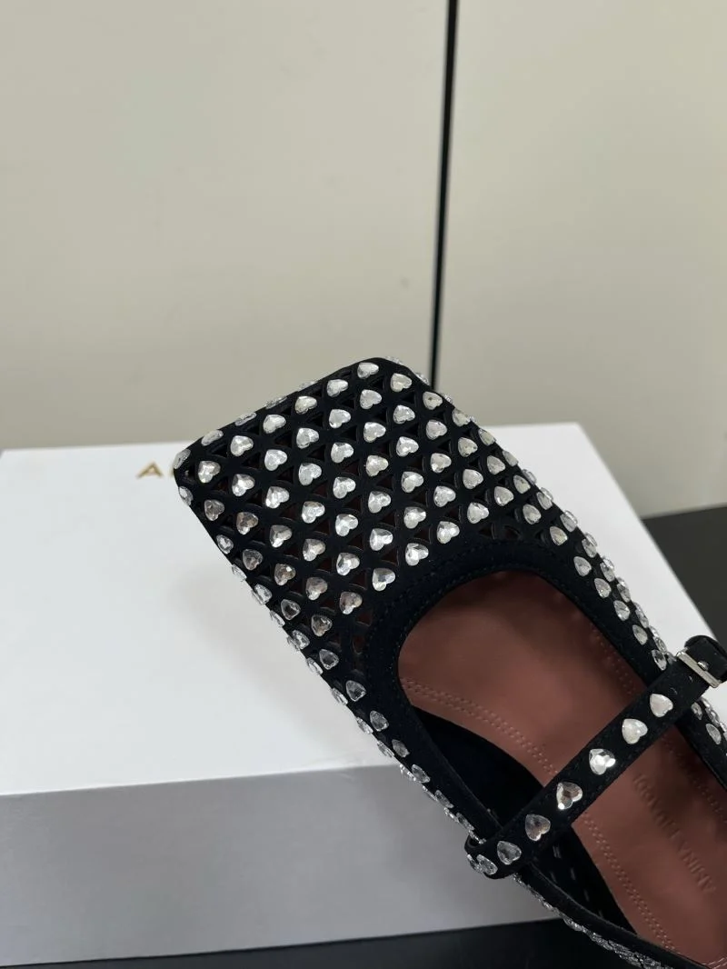 Precise copy Amina Muaddi Shoes