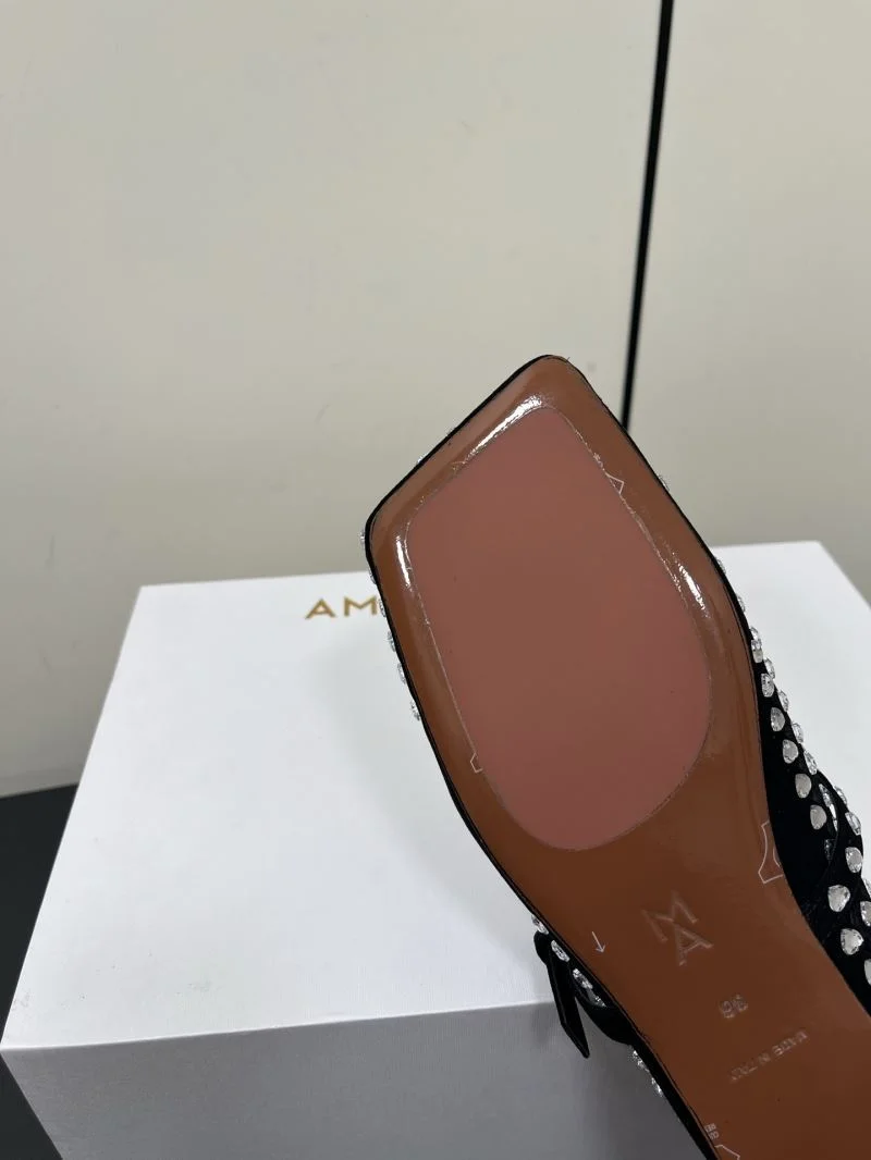 Precise copy Amina Muaddi Shoes