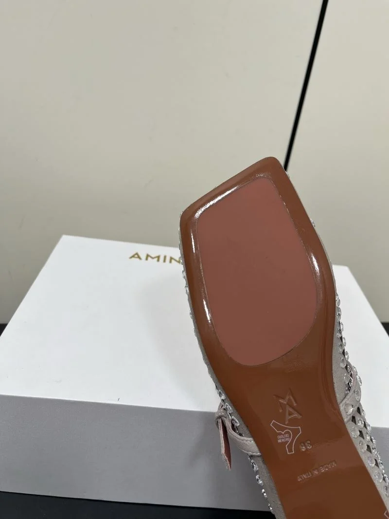 High fidelity Amina Muaddi Shoes