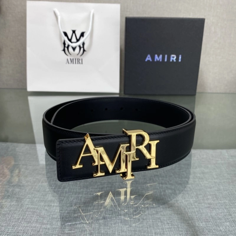 Brand-authenticated Amiri Belts