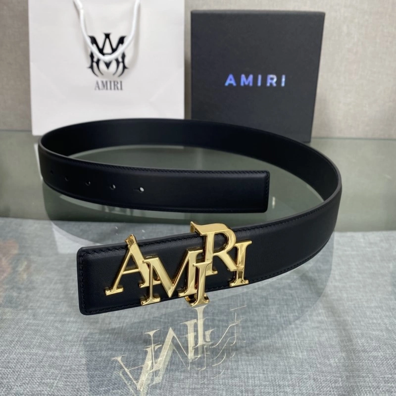 Brand-authenticated Amiri Belts