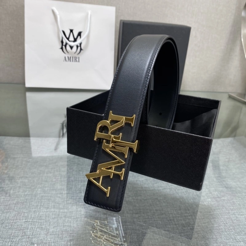 Brand-authenticated Amiri Belts