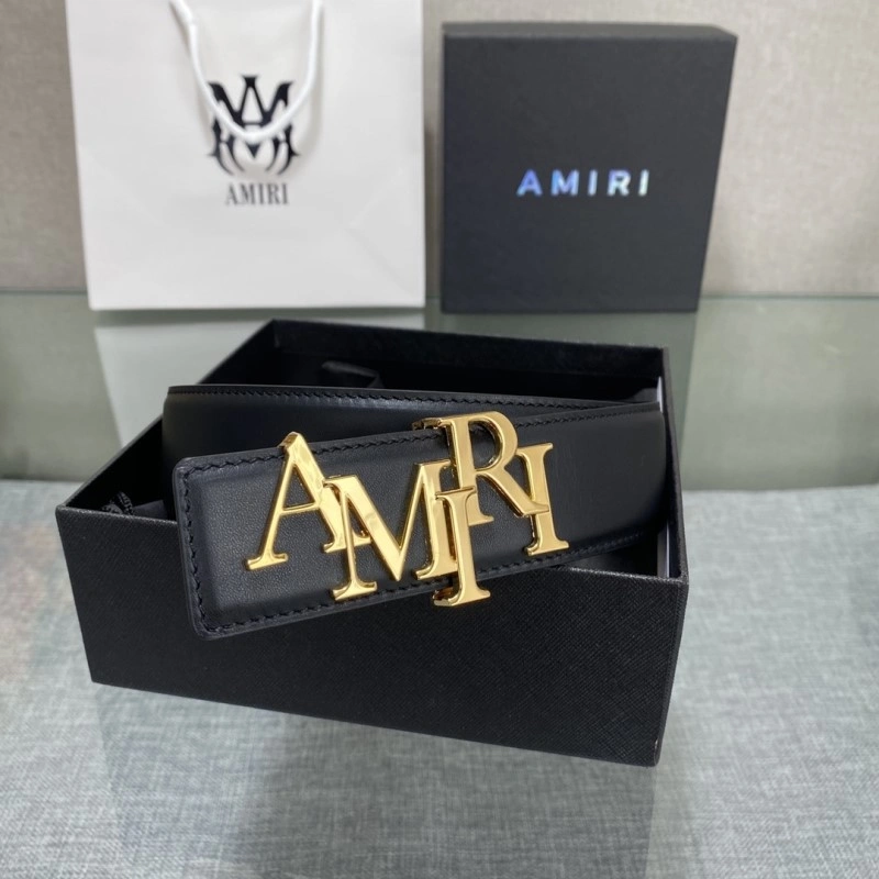 Brand-authenticated Amiri Belts