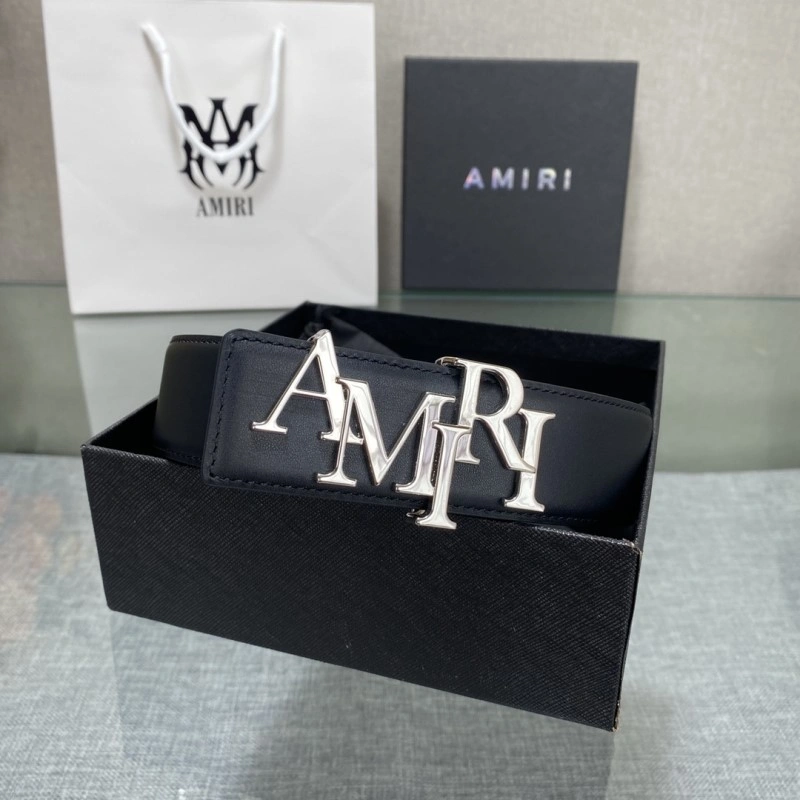 High fidelity Amiri Belts