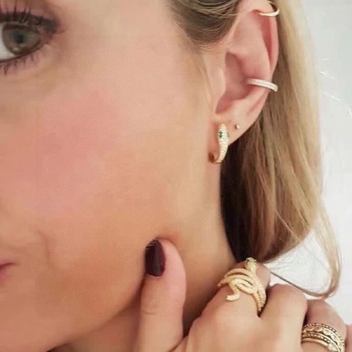 Top mirror Apm Earrings