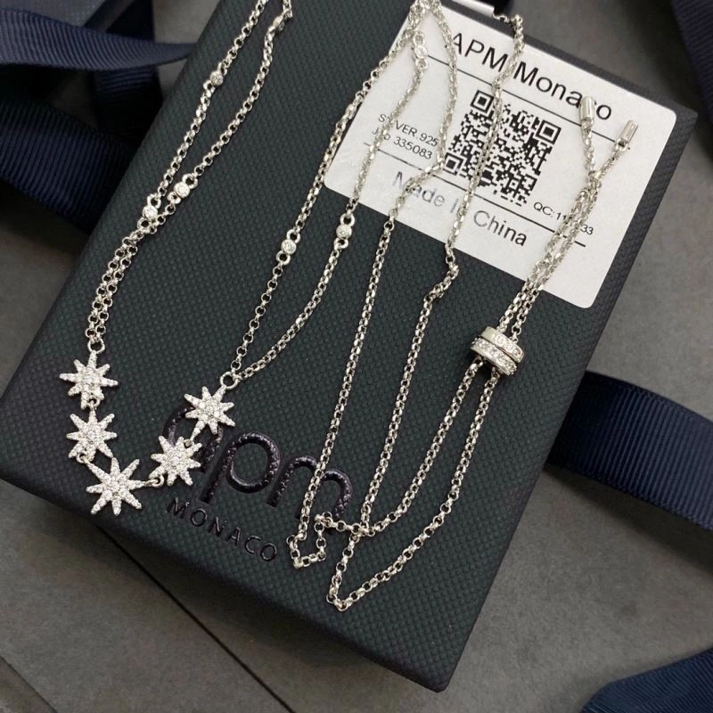Brand-authenticated Apm Necklaces