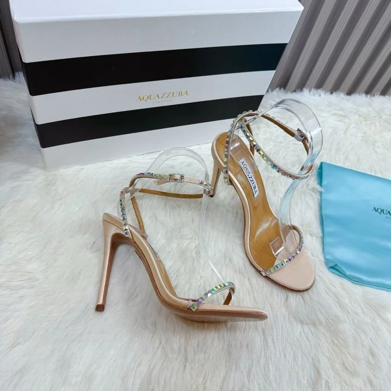 Brand-authenticated Aquazzura Sandals