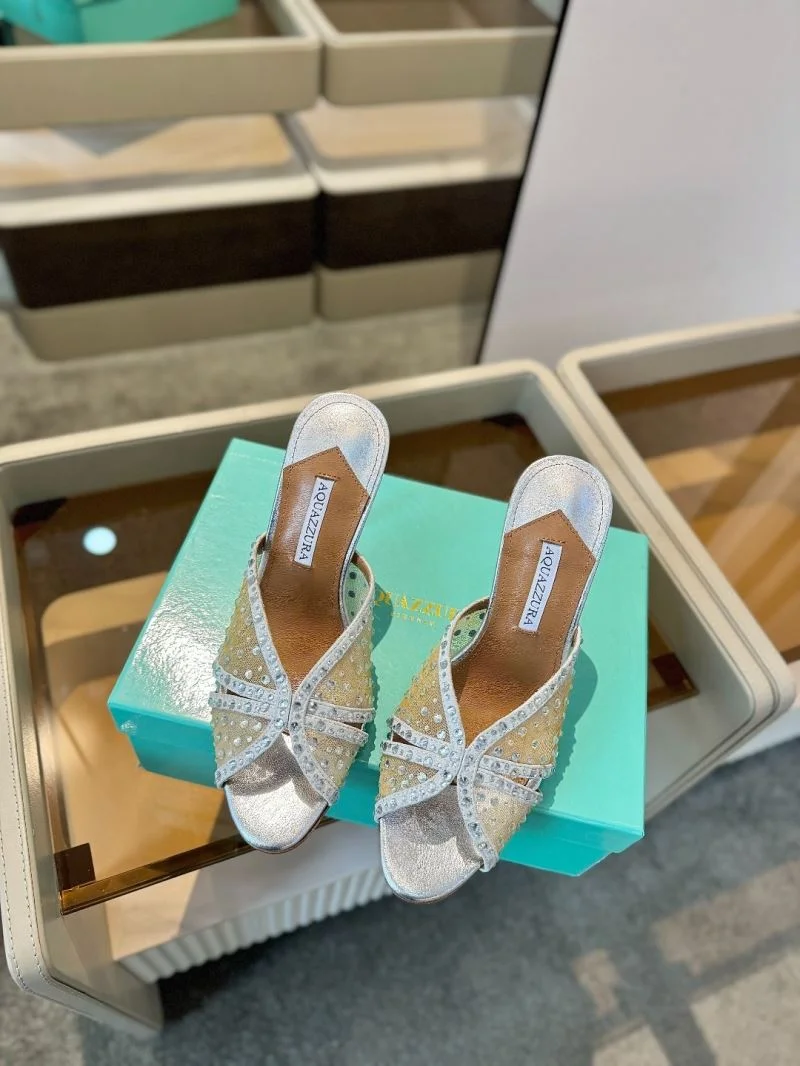 Brand-authenticated Aquazzura Sandals