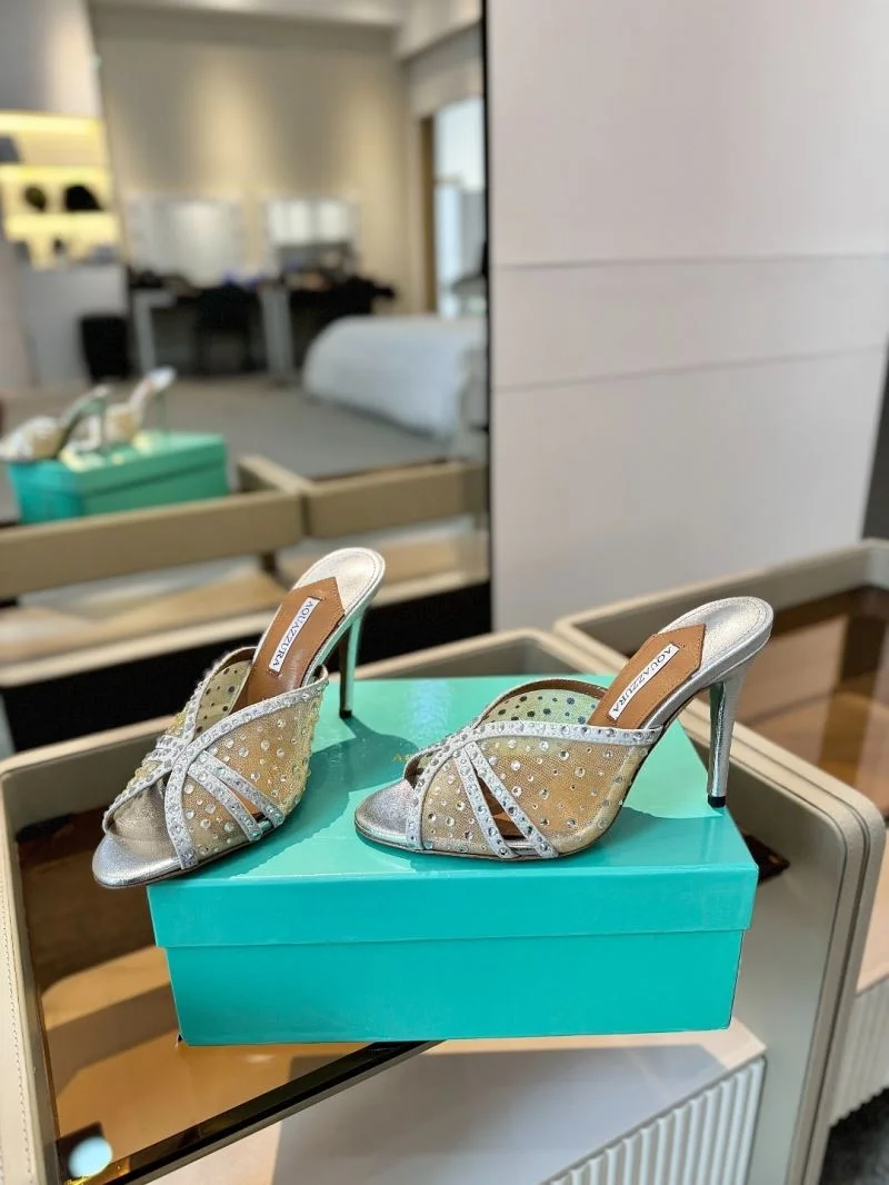 Brand-authenticated Aquazzura Sandals