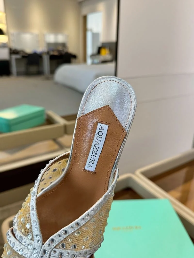 Brand-authenticated Aquazzura Sandals