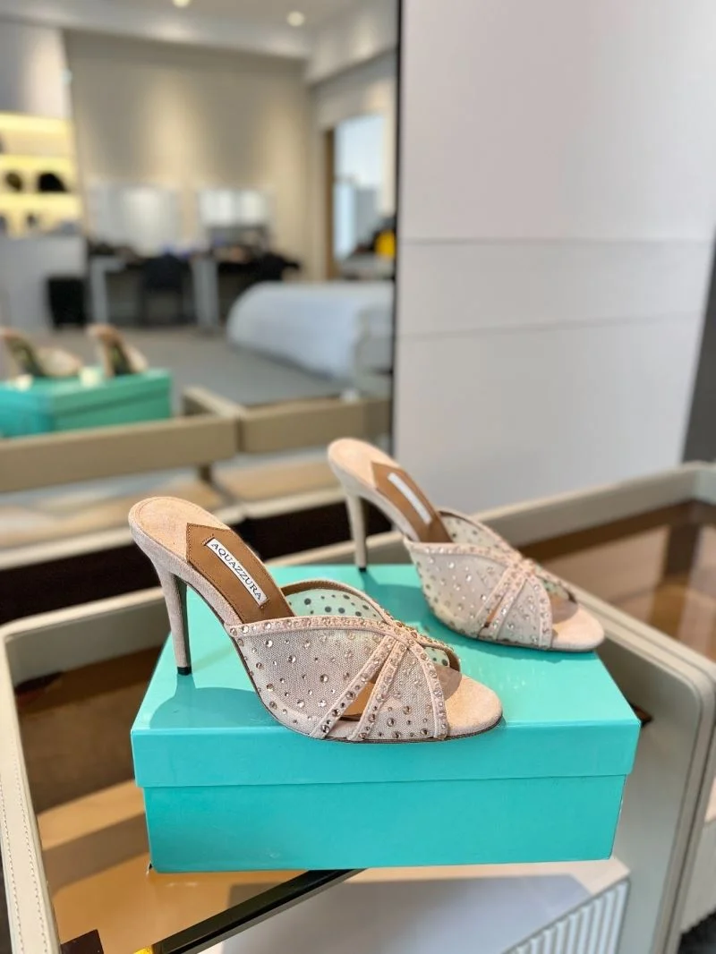 Brand-authenticated Aquazzura Sandals