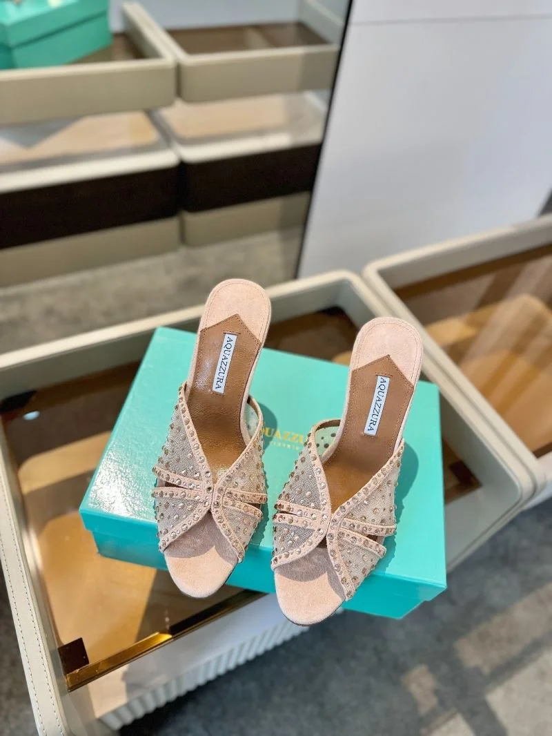 Brand-authenticated Aquazzura Sandals
