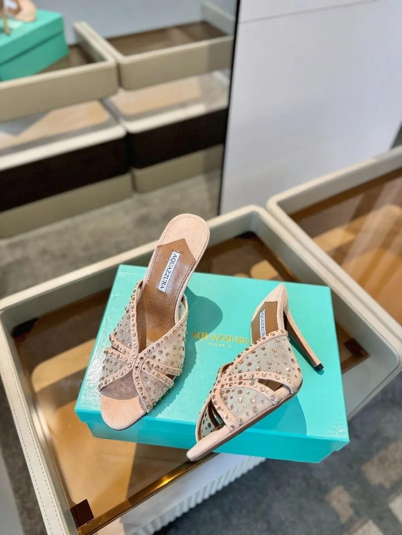Brand-authenticated Aquazzura Sandals