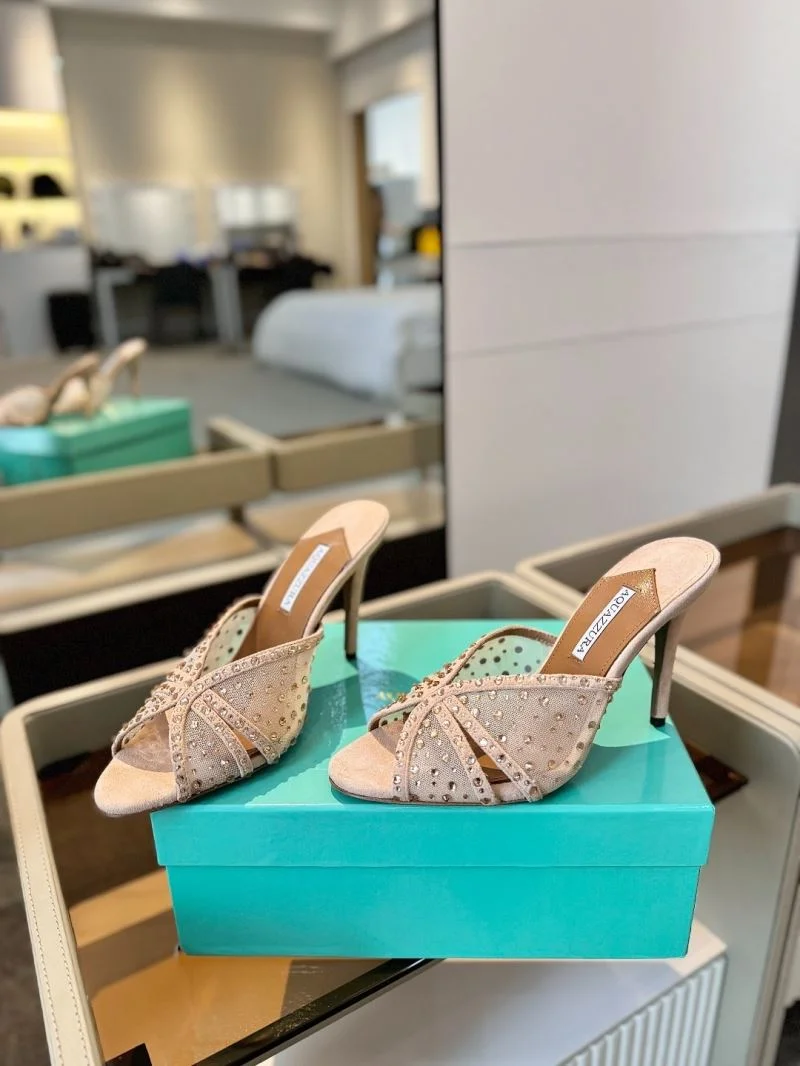 Brand-authenticated Aquazzura Sandals