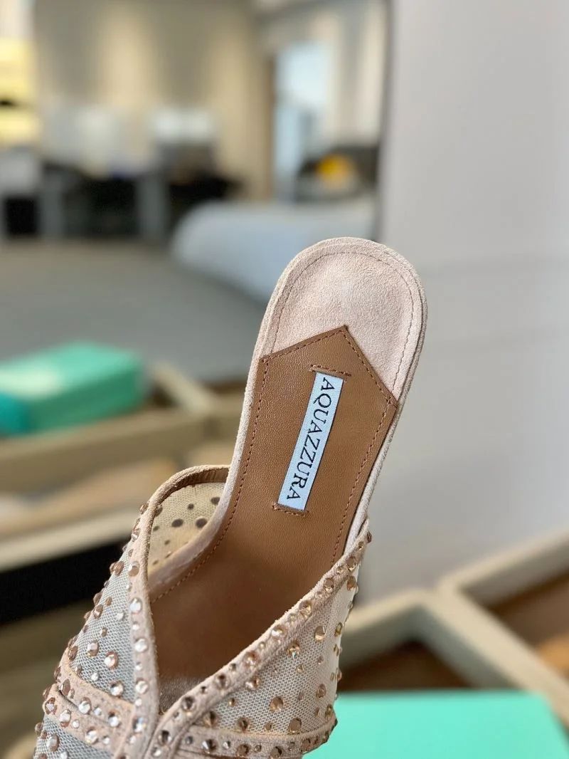 Brand-authenticated Aquazzura Sandals
