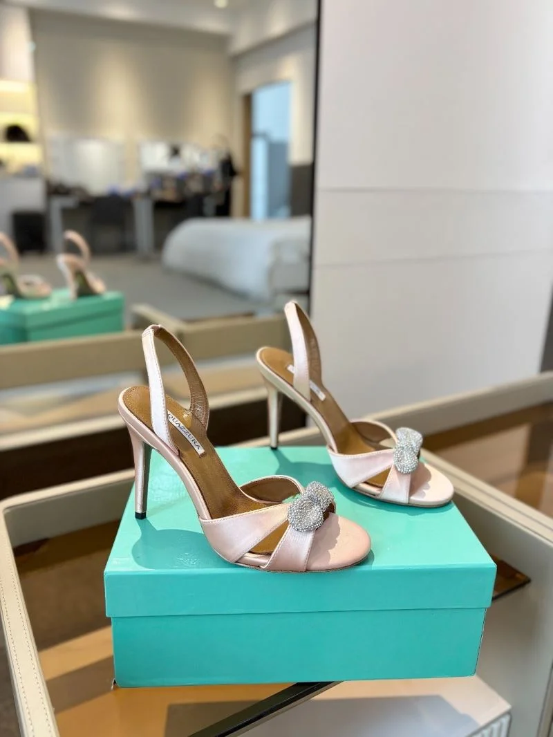 Brand-authenticated Aquazzura Sandals