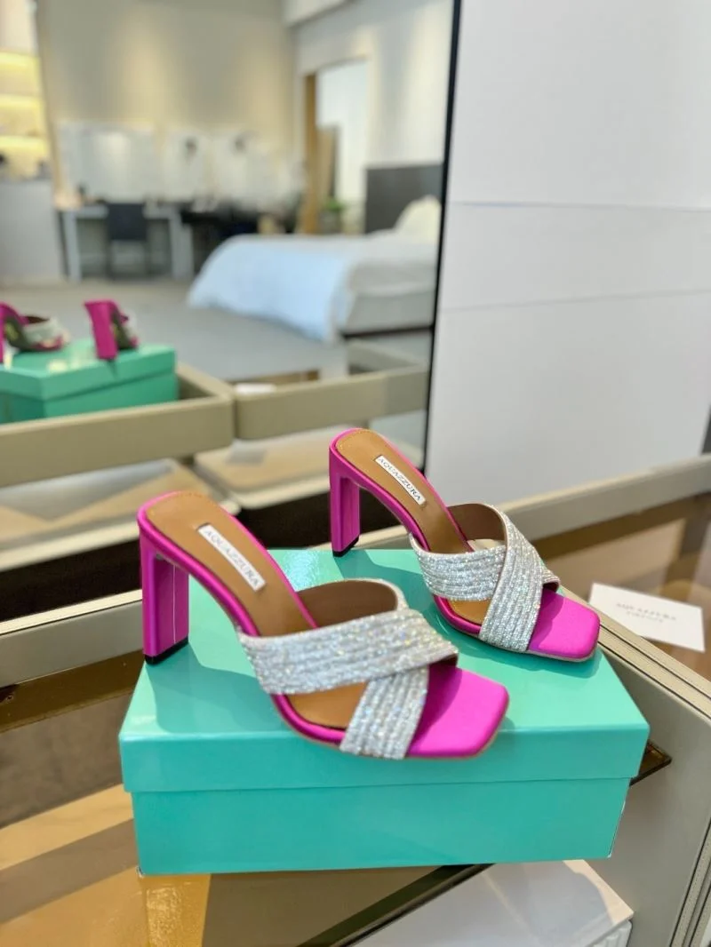 Brand-authenticated Aquazzura Sandals
