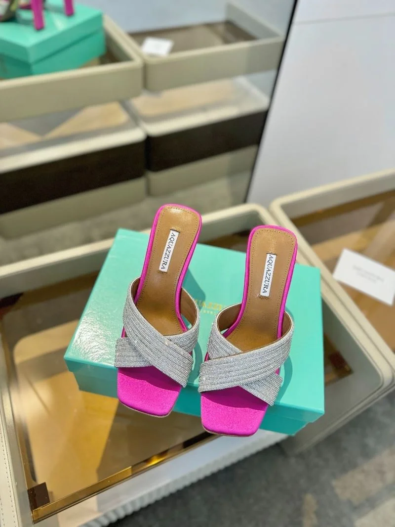 Brand-authenticated Aquazzura Sandals
