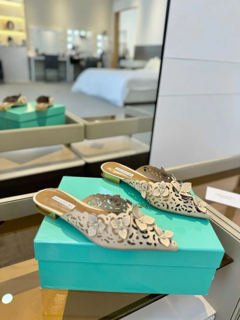 Brand-authenticated Aquazzura Sandals