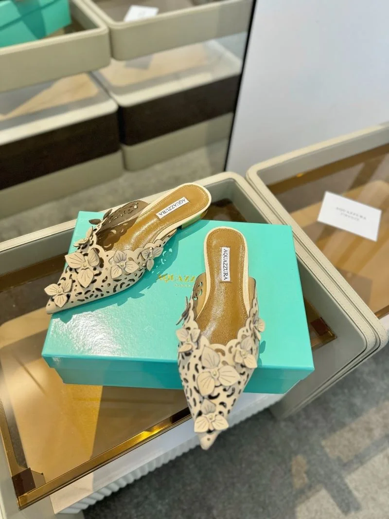 Brand-authenticated Aquazzura Sandals