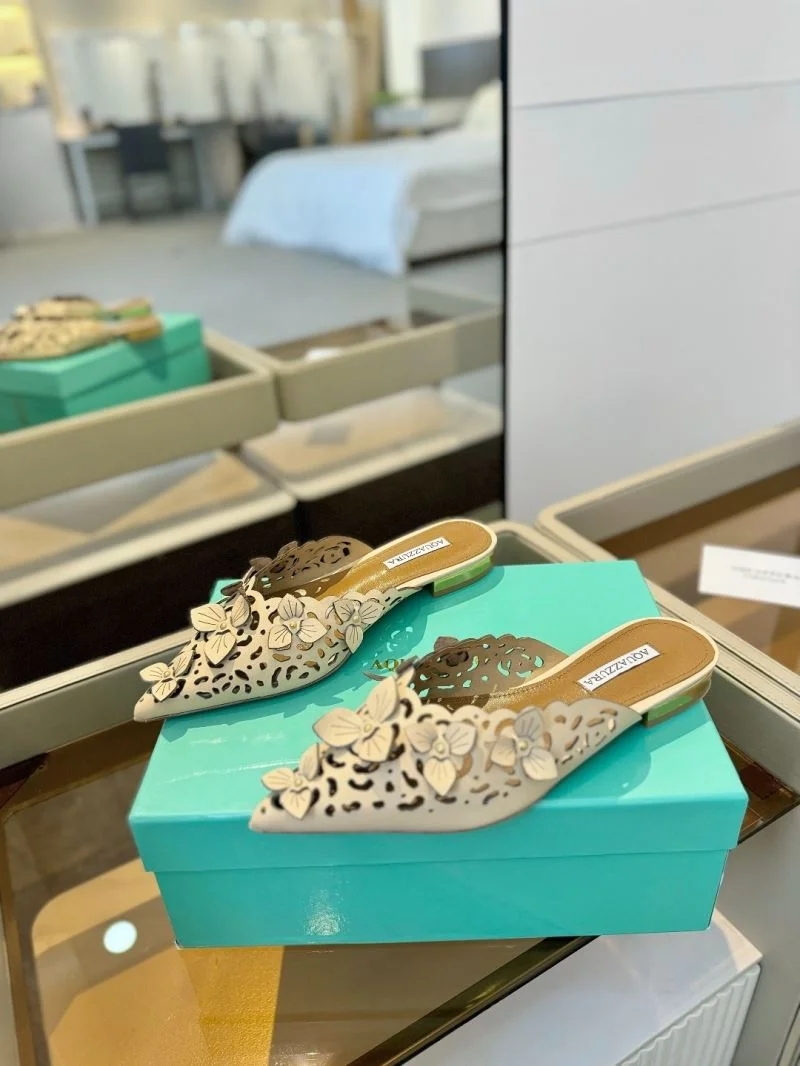 Brand-authenticated Aquazzura Sandals