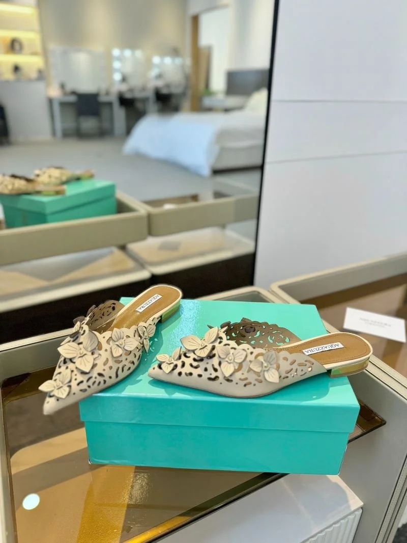 Brand-authenticated Aquazzura Sandals