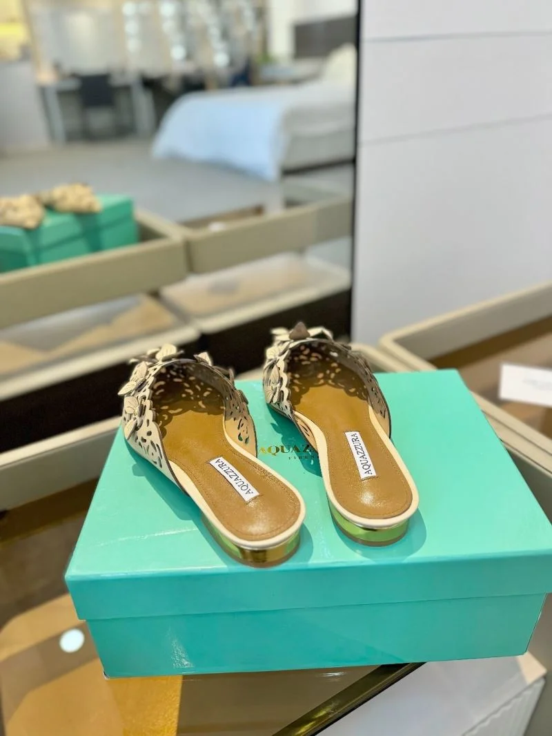 Brand-authenticated Aquazzura Sandals