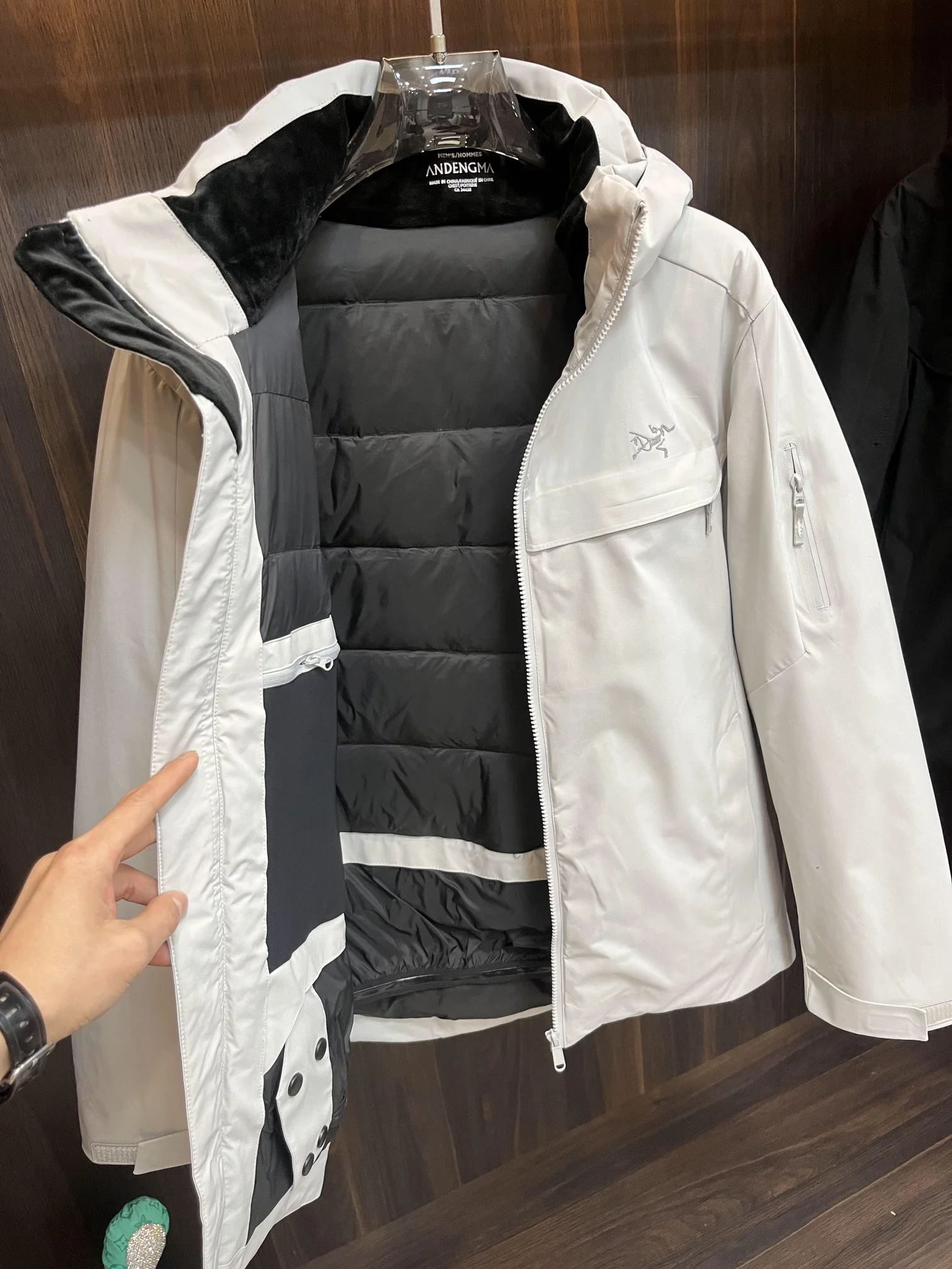1:1 copy Arcteryx Down Jackets