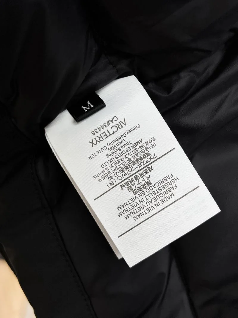 Real Arcteryx Down Jackets