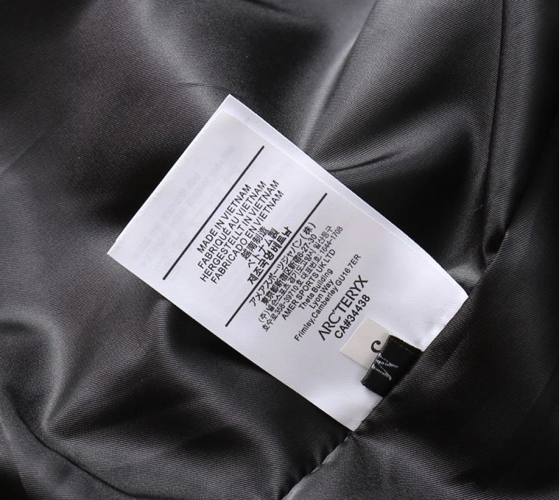 Precise copy Arcteryx Outwear