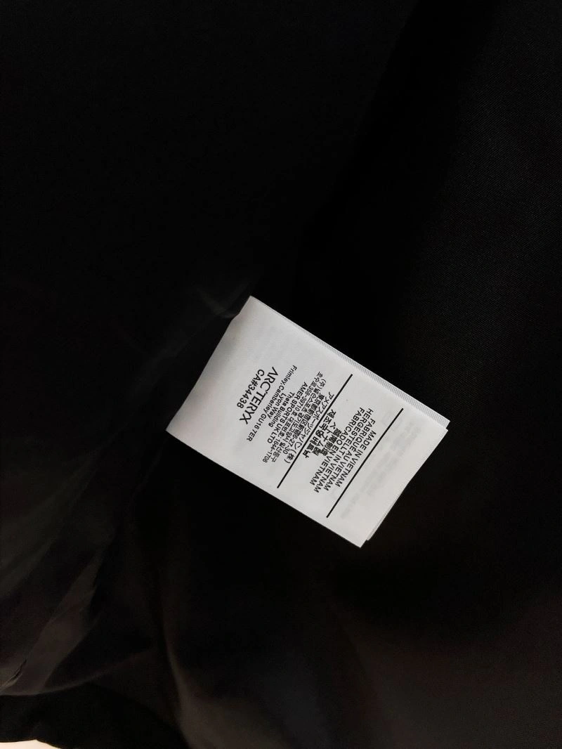 Value-priced Arcteryx Outwear