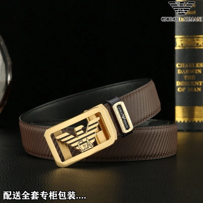 High fidelity Armani Belts