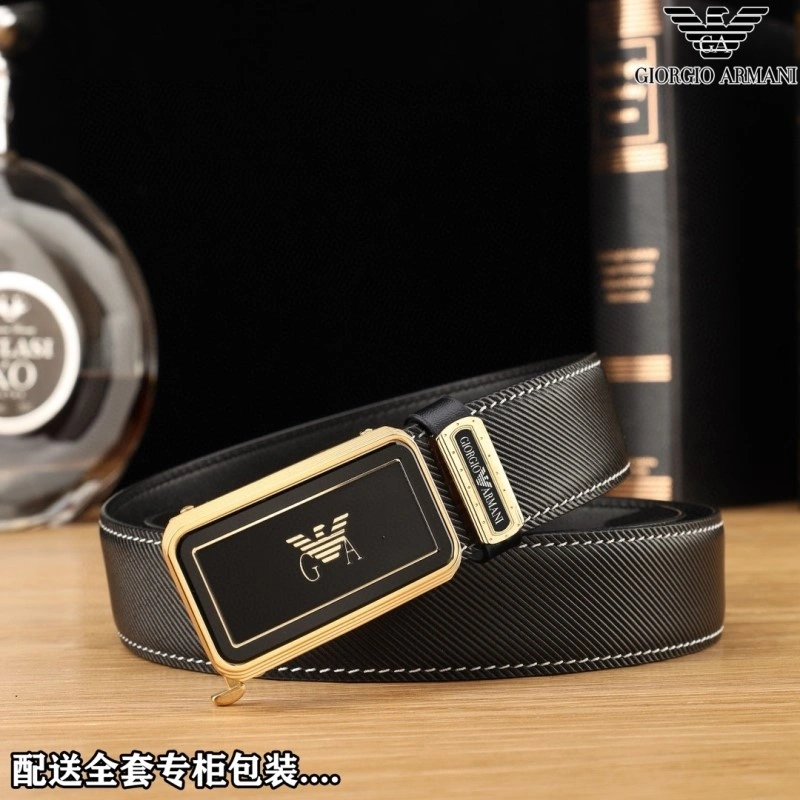 High fidelity Armani Belts