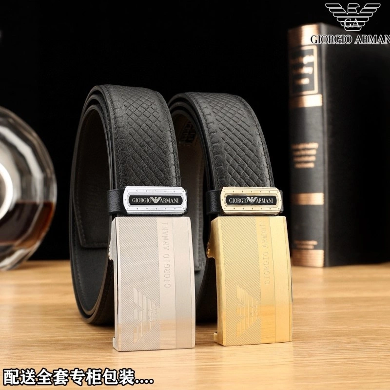 Value-priced Armani Belts