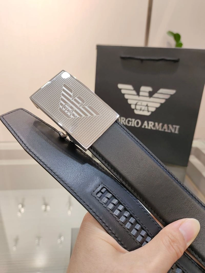 Value-priced Armani Belts