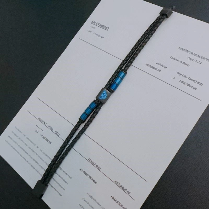 Low-cost Armani Bracelets
