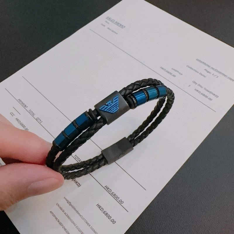 Low-cost Armani Bracelets