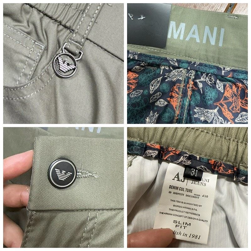 Official Armani Long Pants