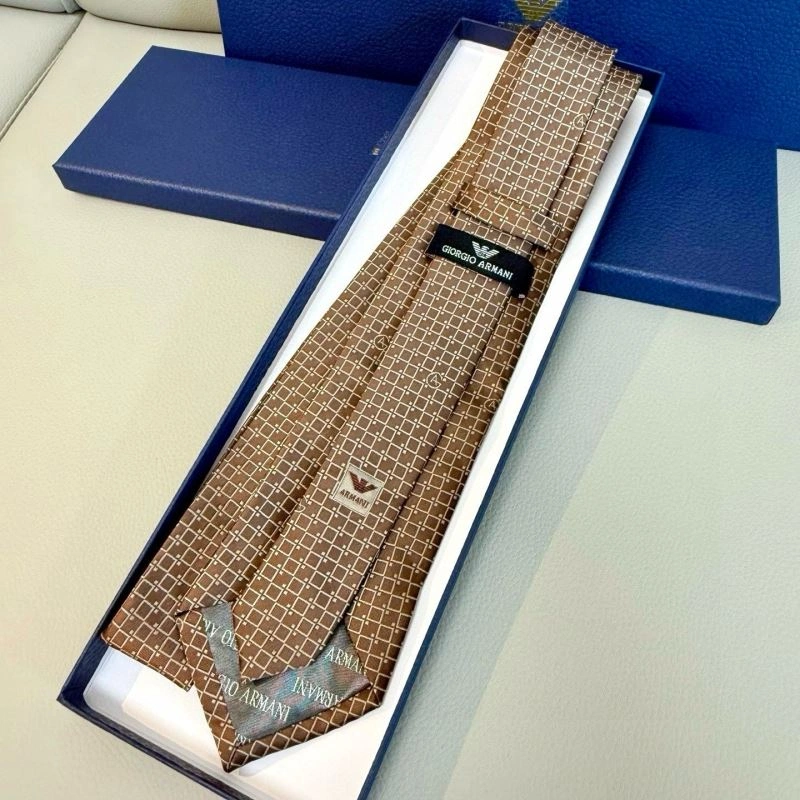 Factory-made Armani Neckties