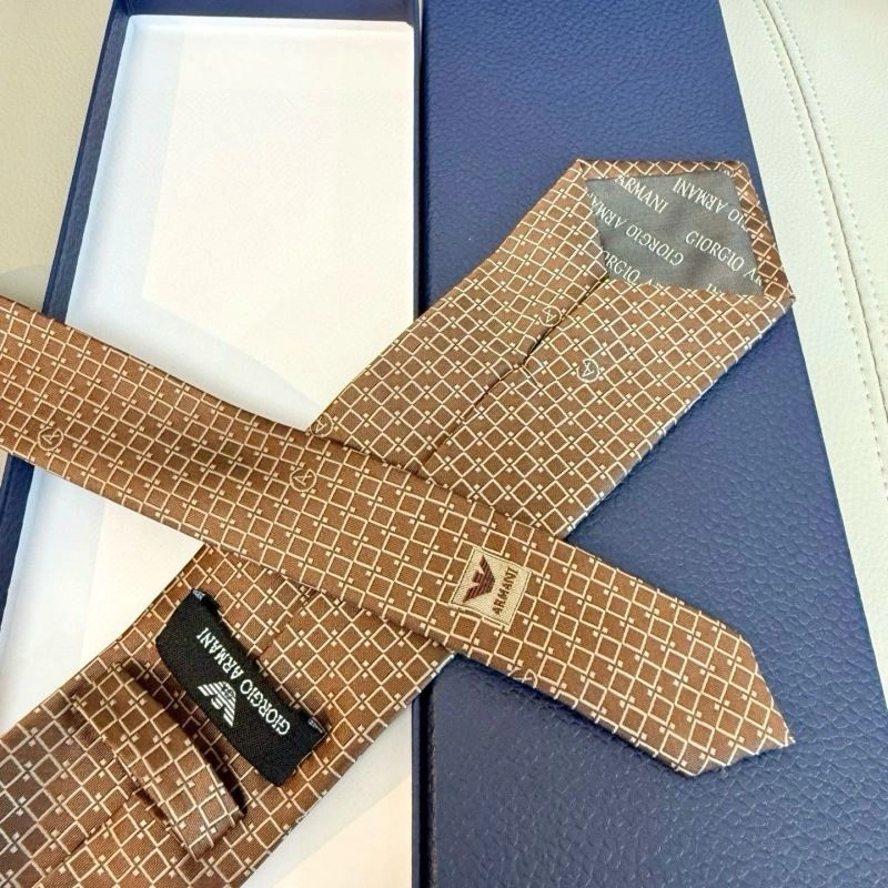 Factory-made Armani Neckties