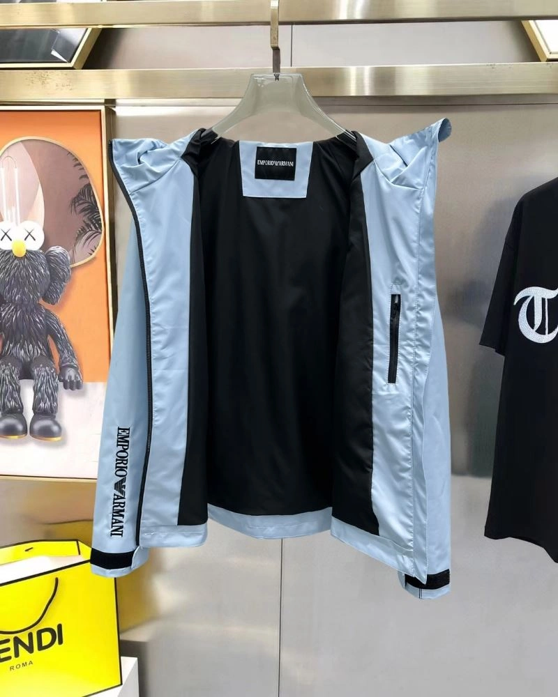 Brand-authenticated Armani Outwear