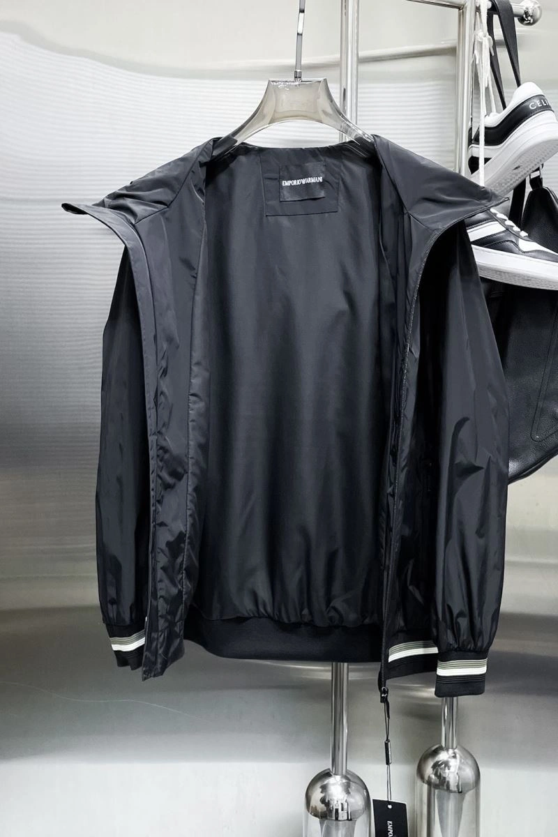 Brand-authenticated Armani Outwear