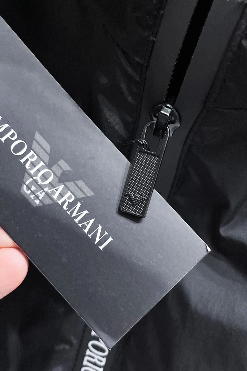 Brand-authenticated Armani Outwear