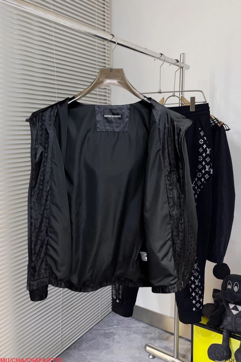 Brand-authenticated Armani Outwear