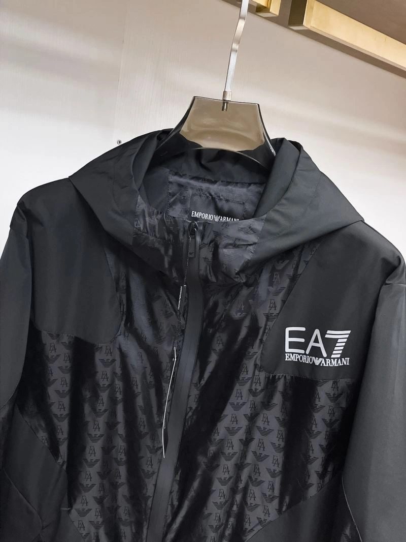 Brand-authenticated Armani Outwear