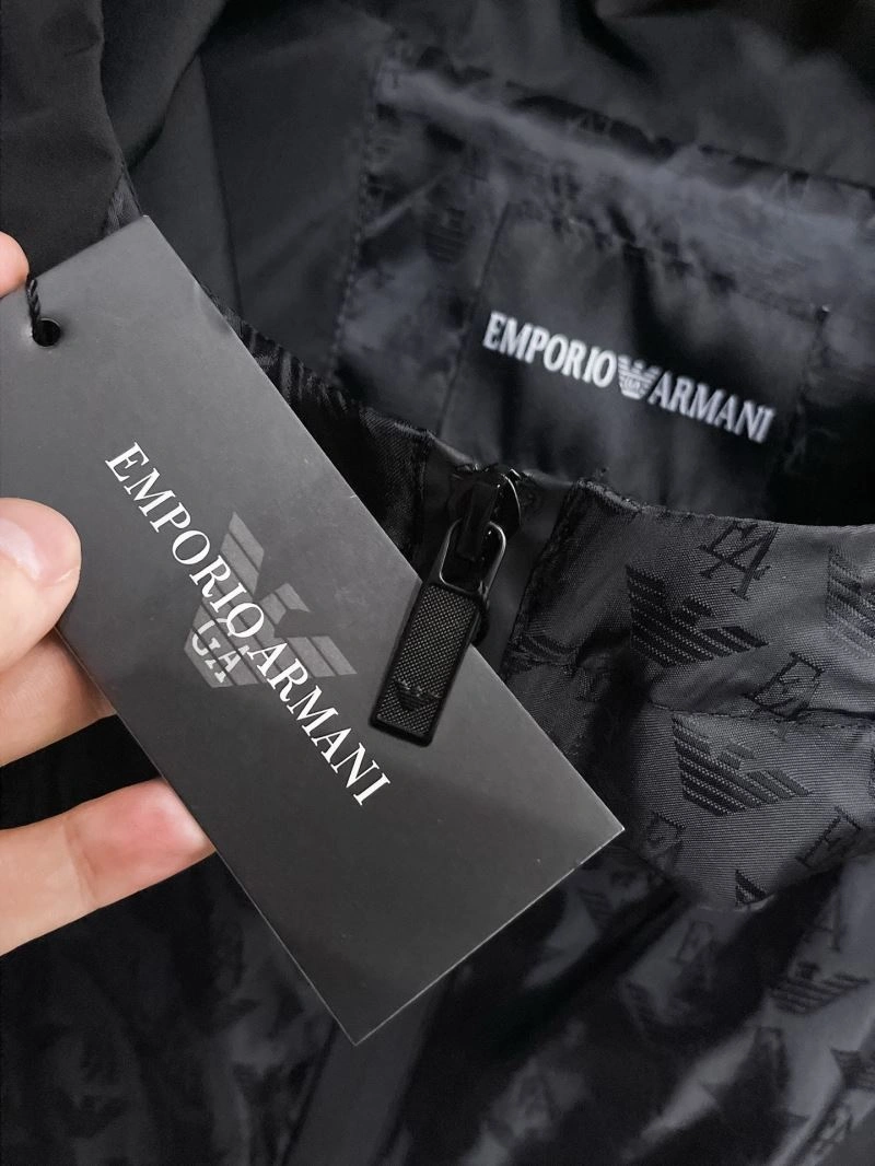 Brand-authenticated Armani Outwear