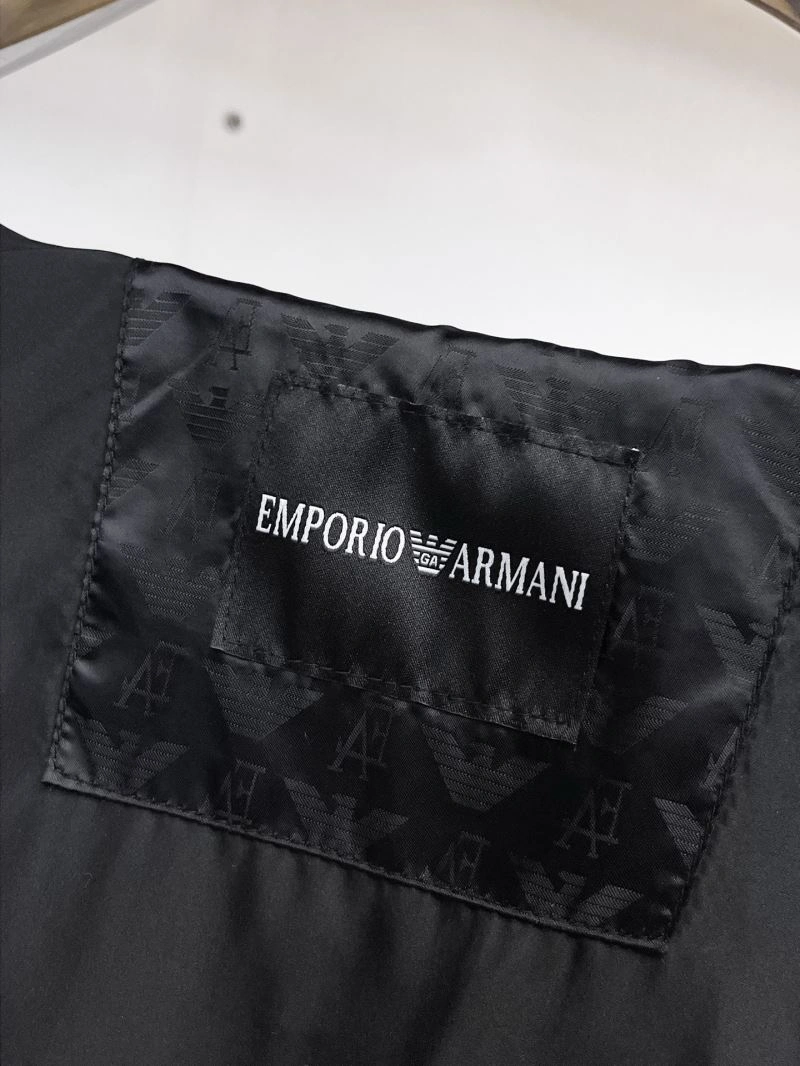 Brand-authenticated Armani Outwear